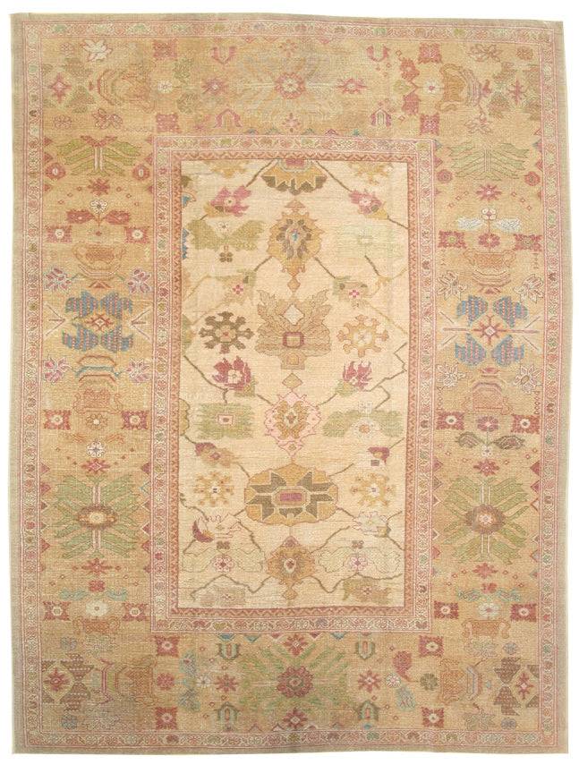 Oushak Handwoven Traditional Rug | Landry & Arcari – Landry & Arcari ...