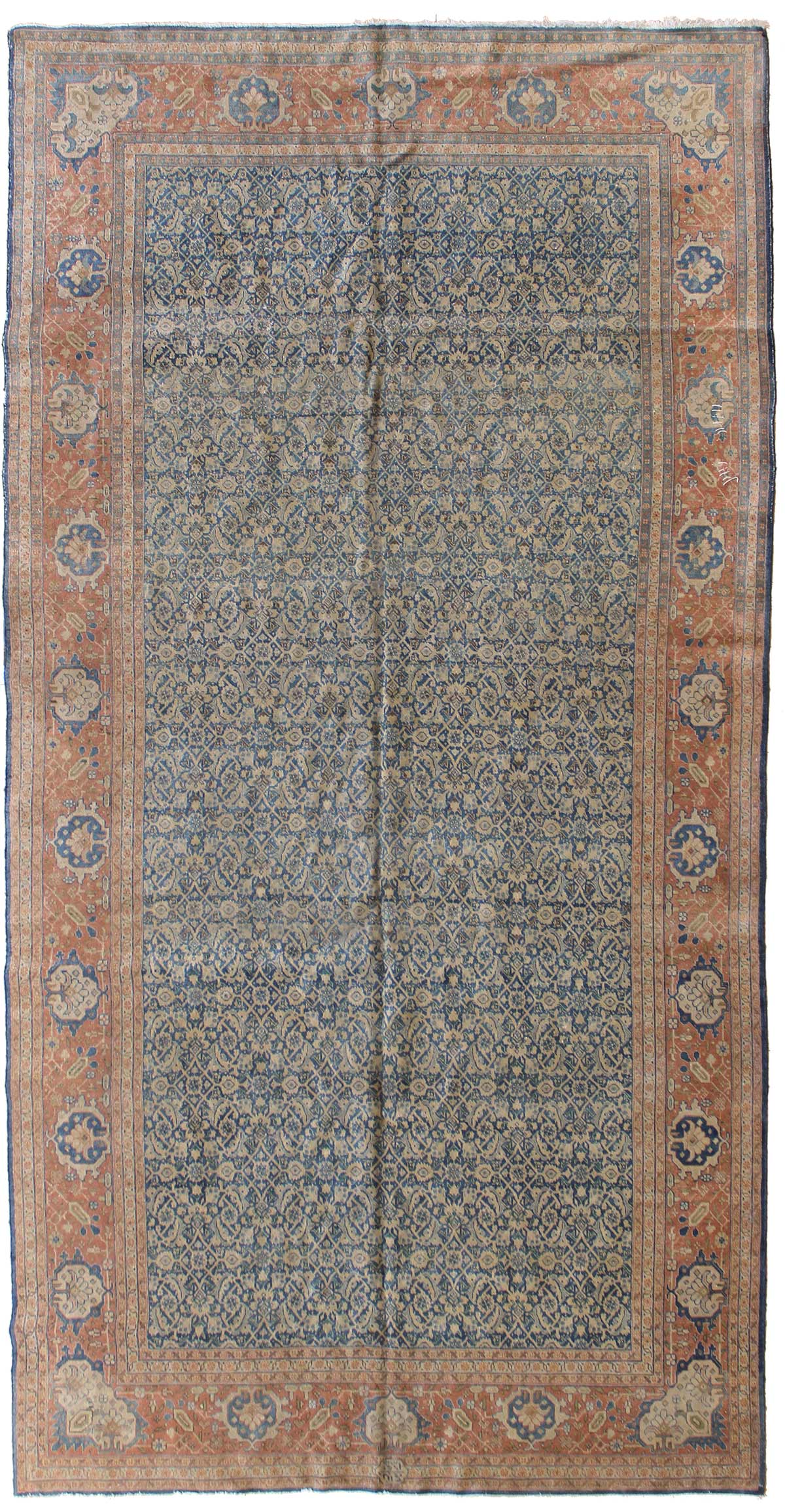 Antique Tabriz Handwoven Traditional Rug | Landry & Arcari