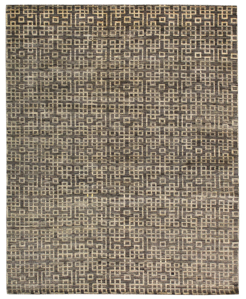 Greek Key Handwoven Transitional Rug | Landry & Arcari
