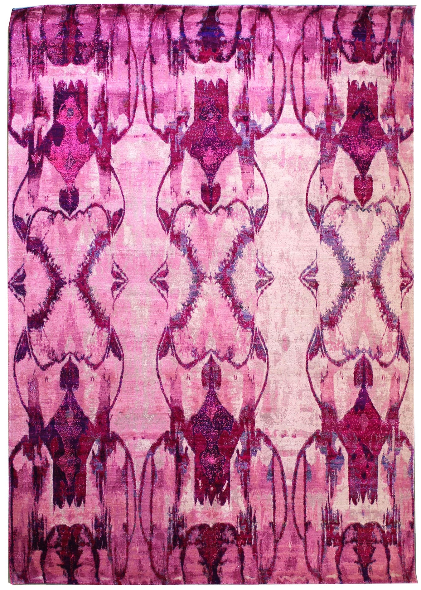 Ikat Handwoven Transitional Rug | Landry & Arcari