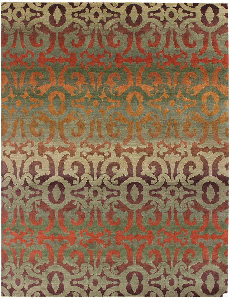 Wrought Iron Handwoven Transitional Rug | Landry & Arcari
