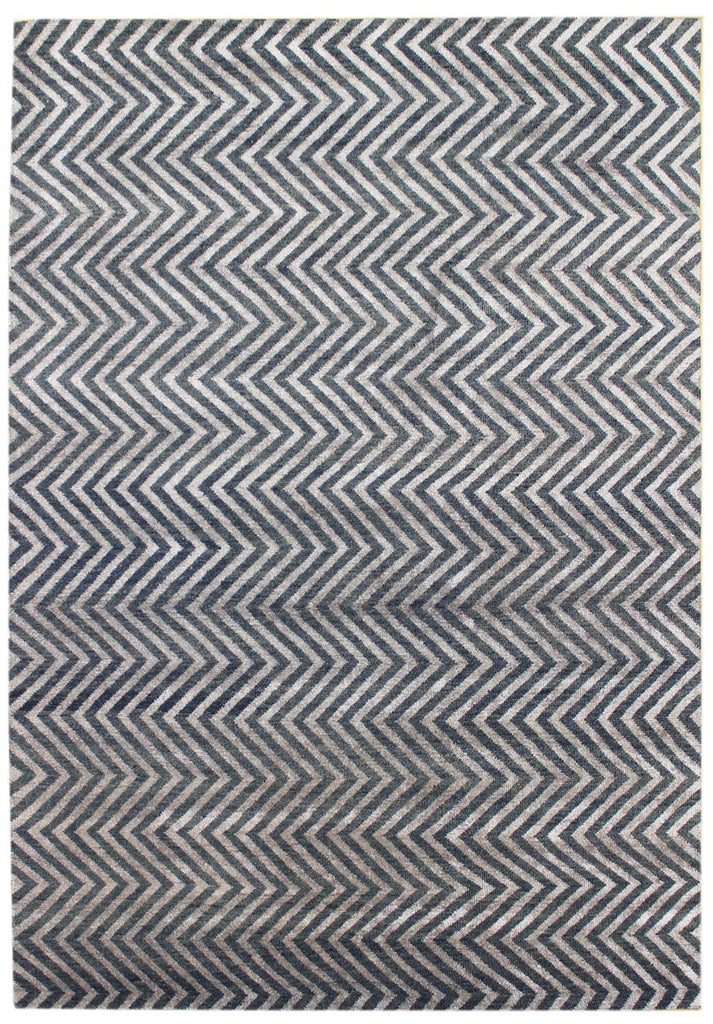 Zigzag Handwoven Transitional Rug | Landry & Arcari
