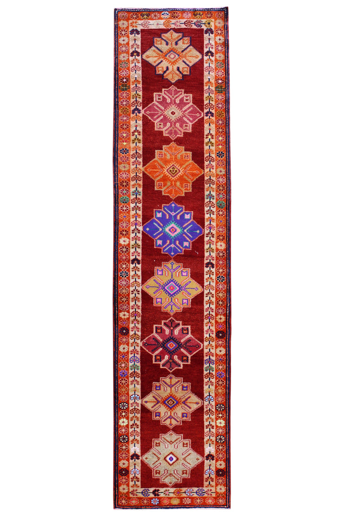 Vintage Herki Handwoven Tribal Rug | Landry & Arcari