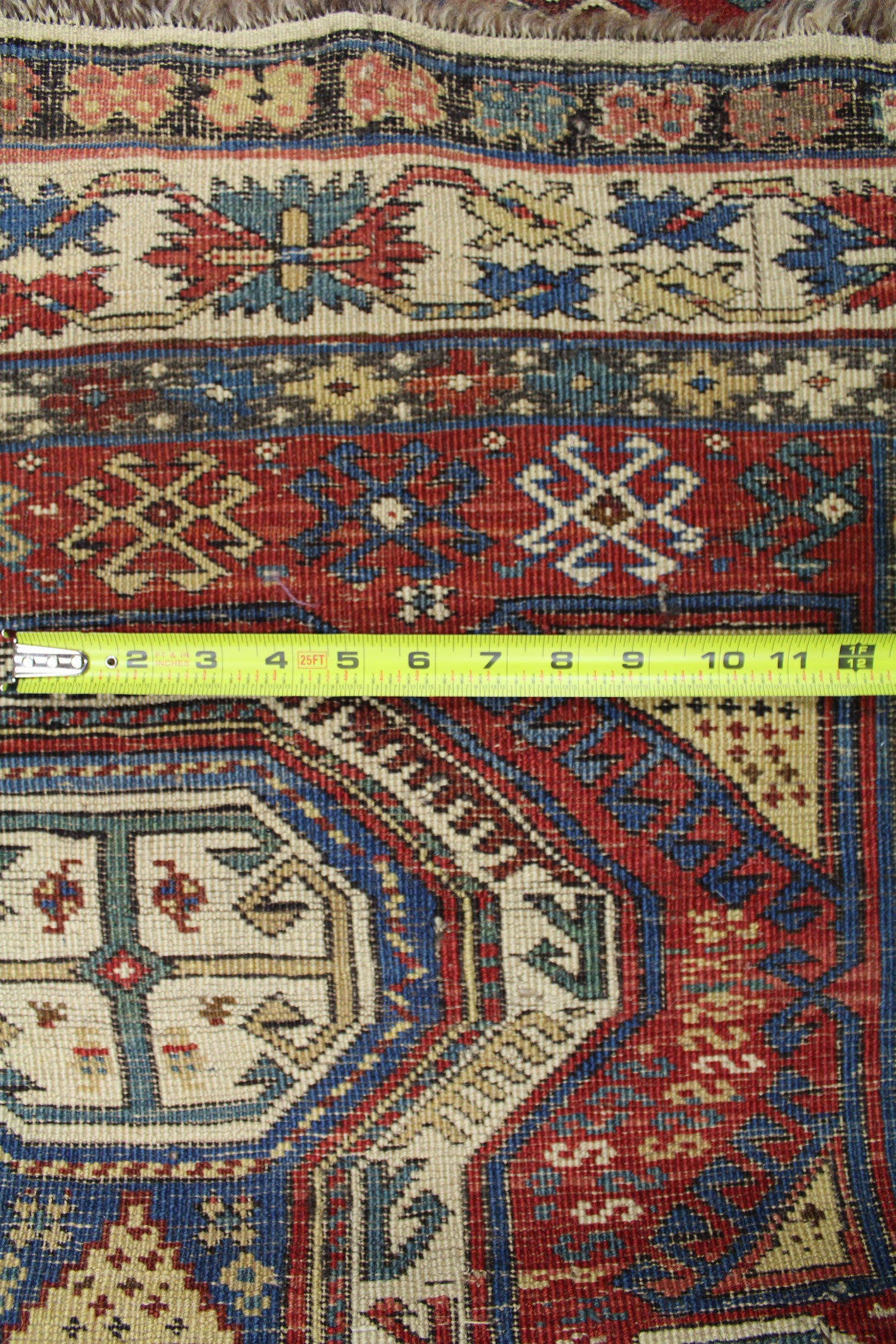 Antique Kuba Handwoven Tribal Rug | Landry & Arcari