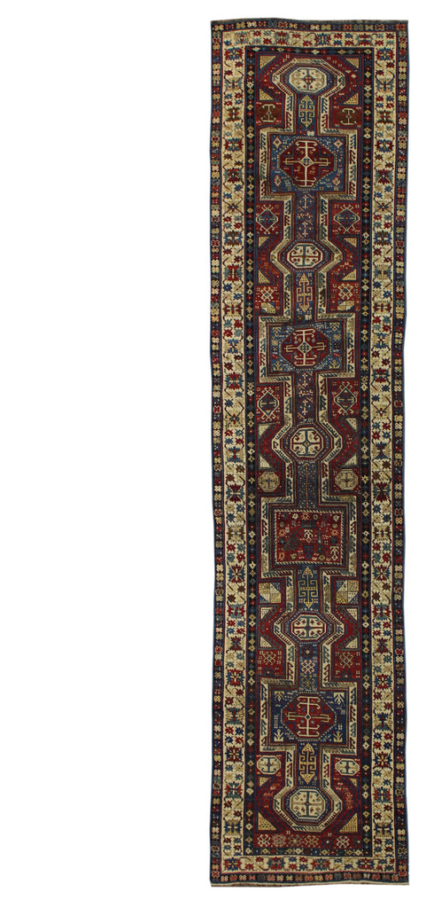 Antique Kuba Handwoven Tribal Rug | Landry & Arcari