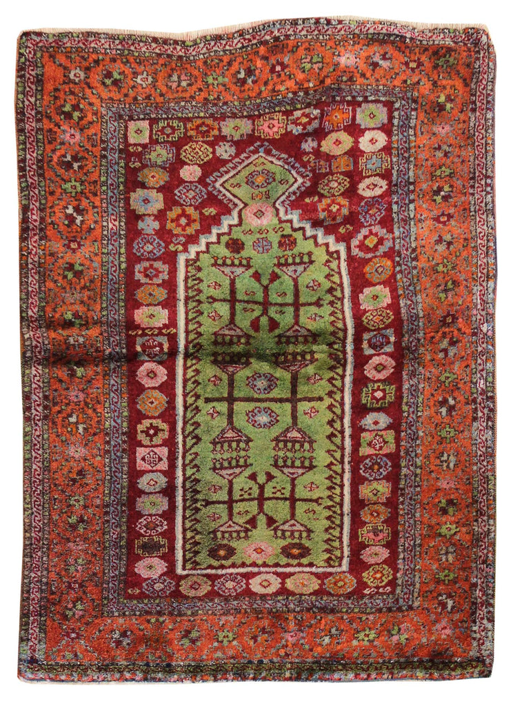 Antique Kurdish Handwoven Tribal Rug | Landry & Arcari