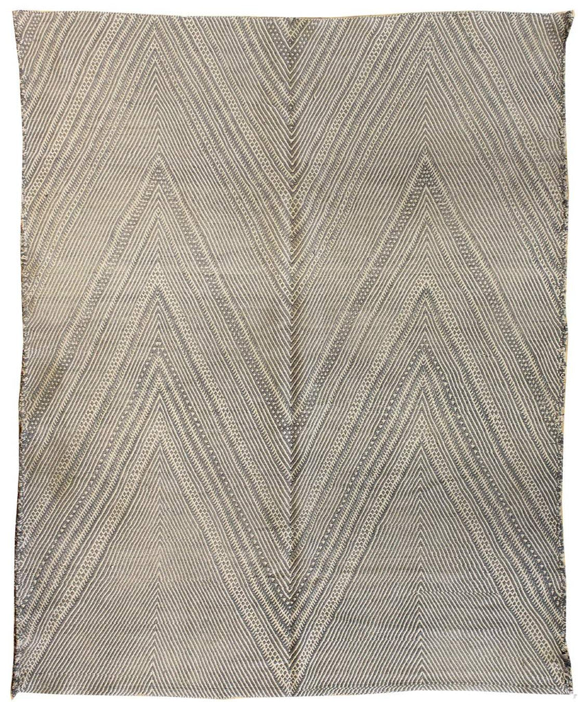 Large Zigzag Handwoven Tribal Rug | Landry & Arcari