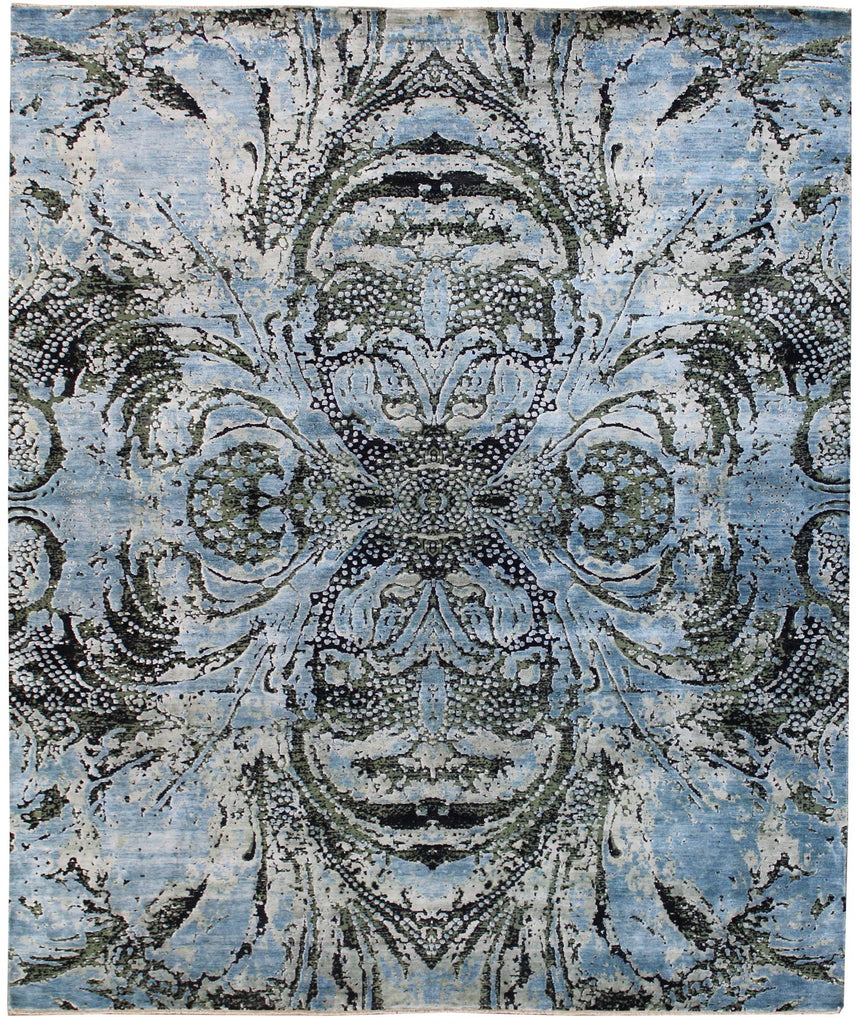 Art Nouveau Handwoven Contemporary Rug | Landry & Arcari