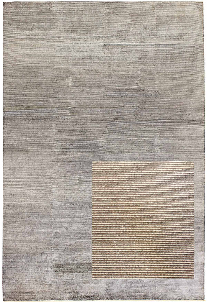 Cut & Loop Handwoven Contemporary Rug | Landry & Arcari
