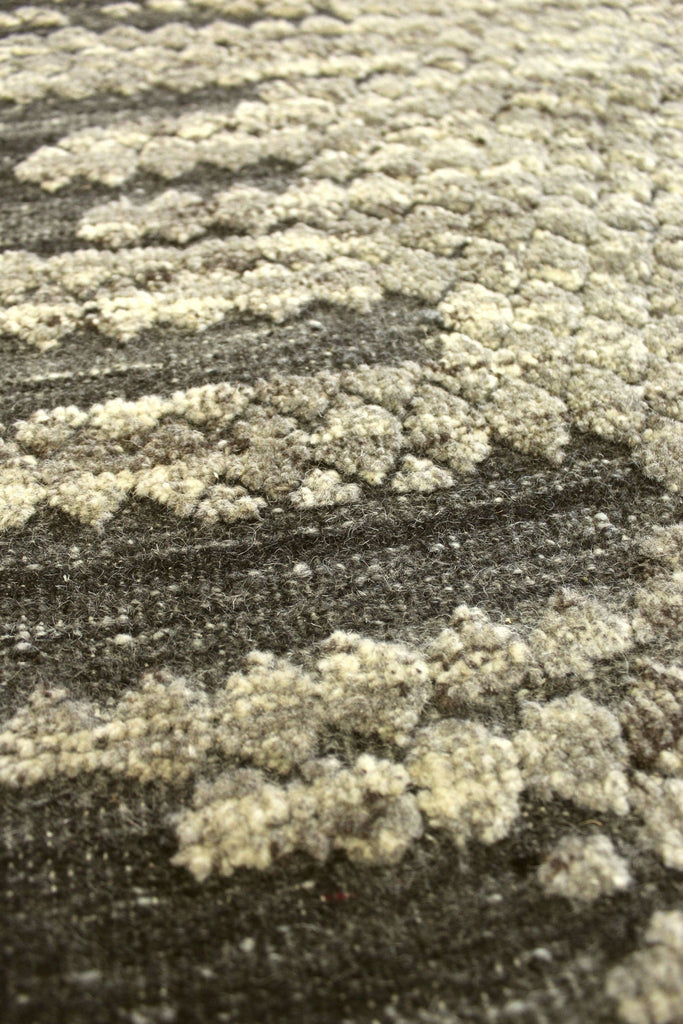 Dew Drop High Low Handwoven Contemporary Rug | Landry & Arcari