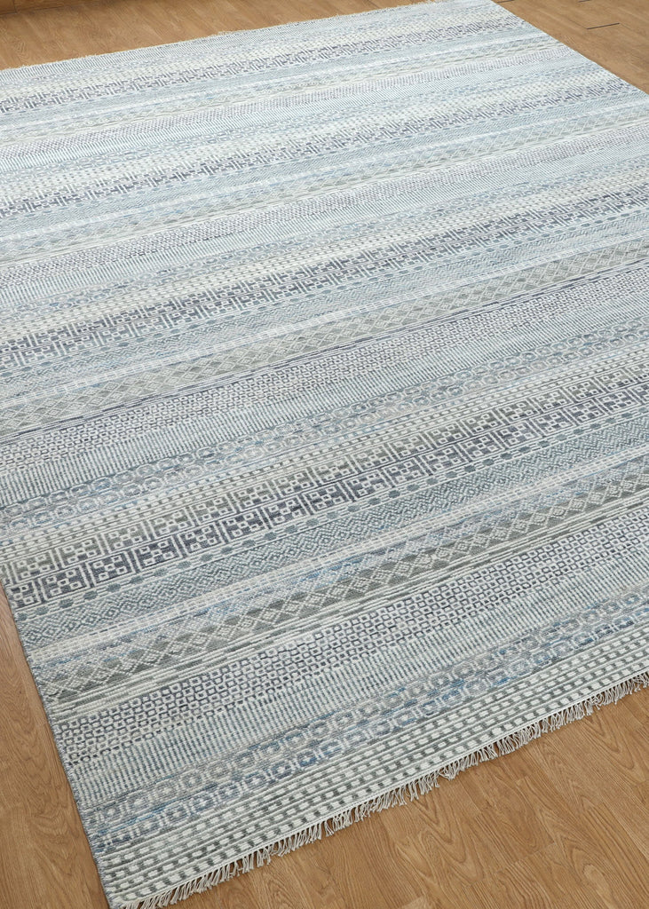 Fairisle Handwoven Contemporary Rug | Landry & Arcari
