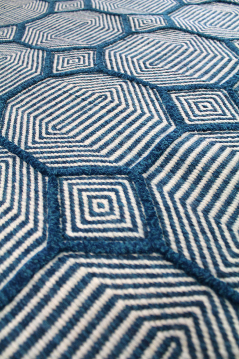 Preston Handwoven Contemporary Rug | Landry & Arcari – Landry & Arcari ...