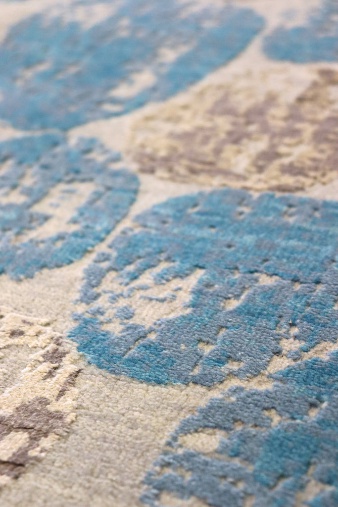 Rain Shower Handwoven Contemporary Rug | Landry & Arcari