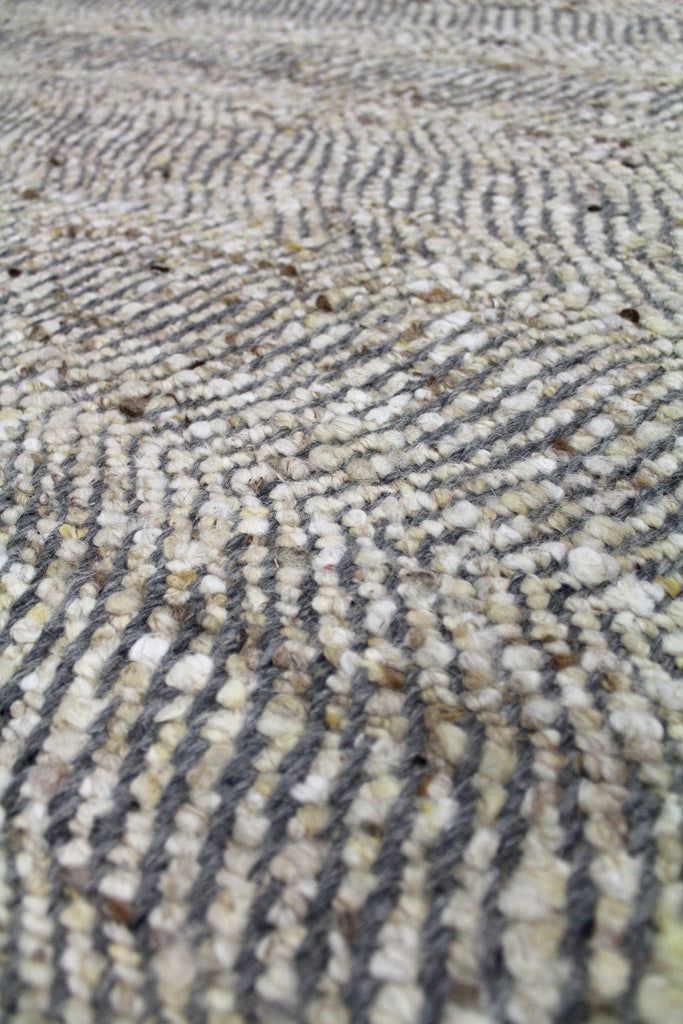 Rustic Diagonal Handwoven Contemporary Rug | Landry & Arcari