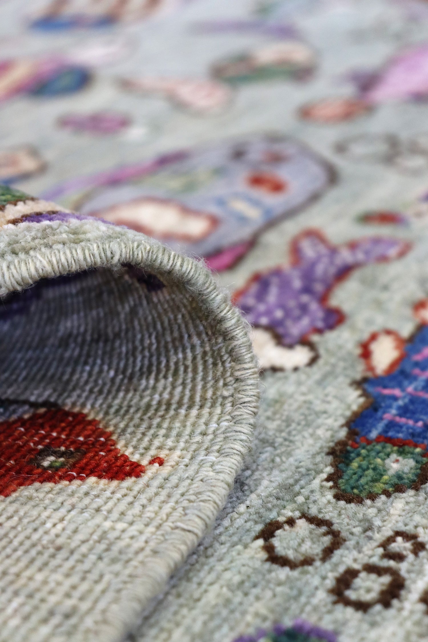 Small Fish Handwoven Contemporary Rug | Landry & Arcari