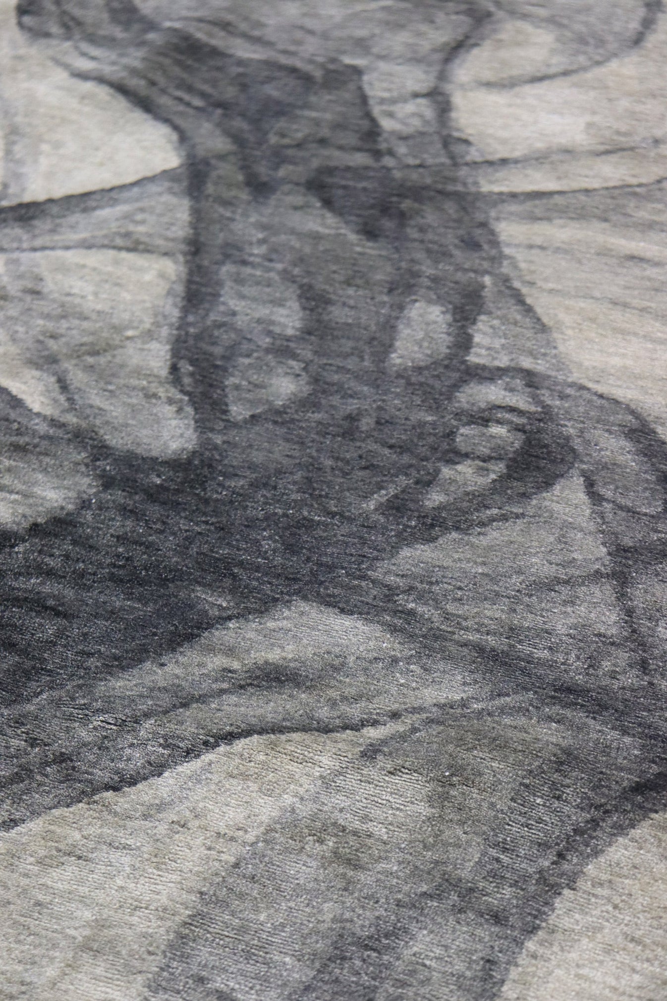 Smoke Handwoven Contemporary Rug | Landry & Arcari – Landry & Arcari ...