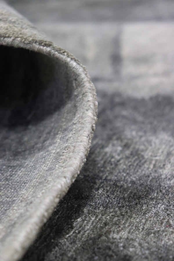 Smoke Handwoven Contemporary Rug | Landry & Arcari – Landry & Arcari ...