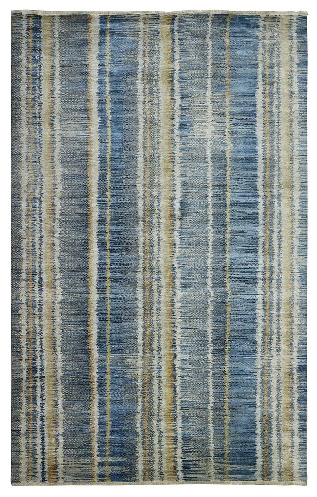 Wide Stripe Handwoven Contemporary Rug | Landry & Arcari