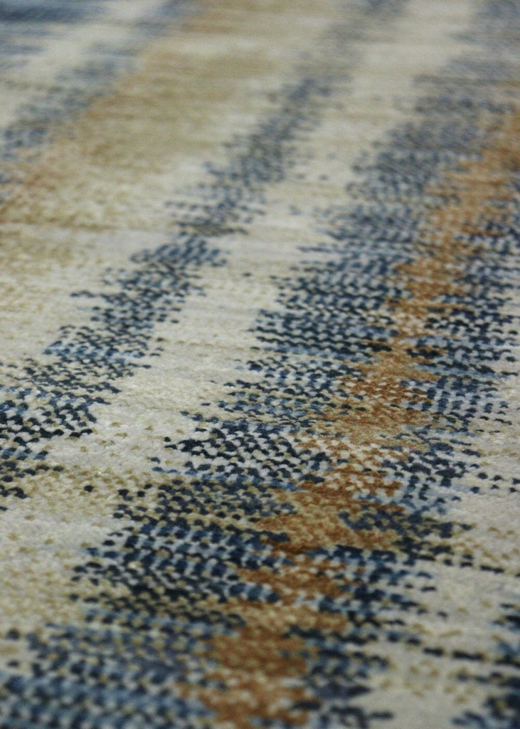 Wide Stripe Handwoven Contemporary Rug | Landry & Arcari