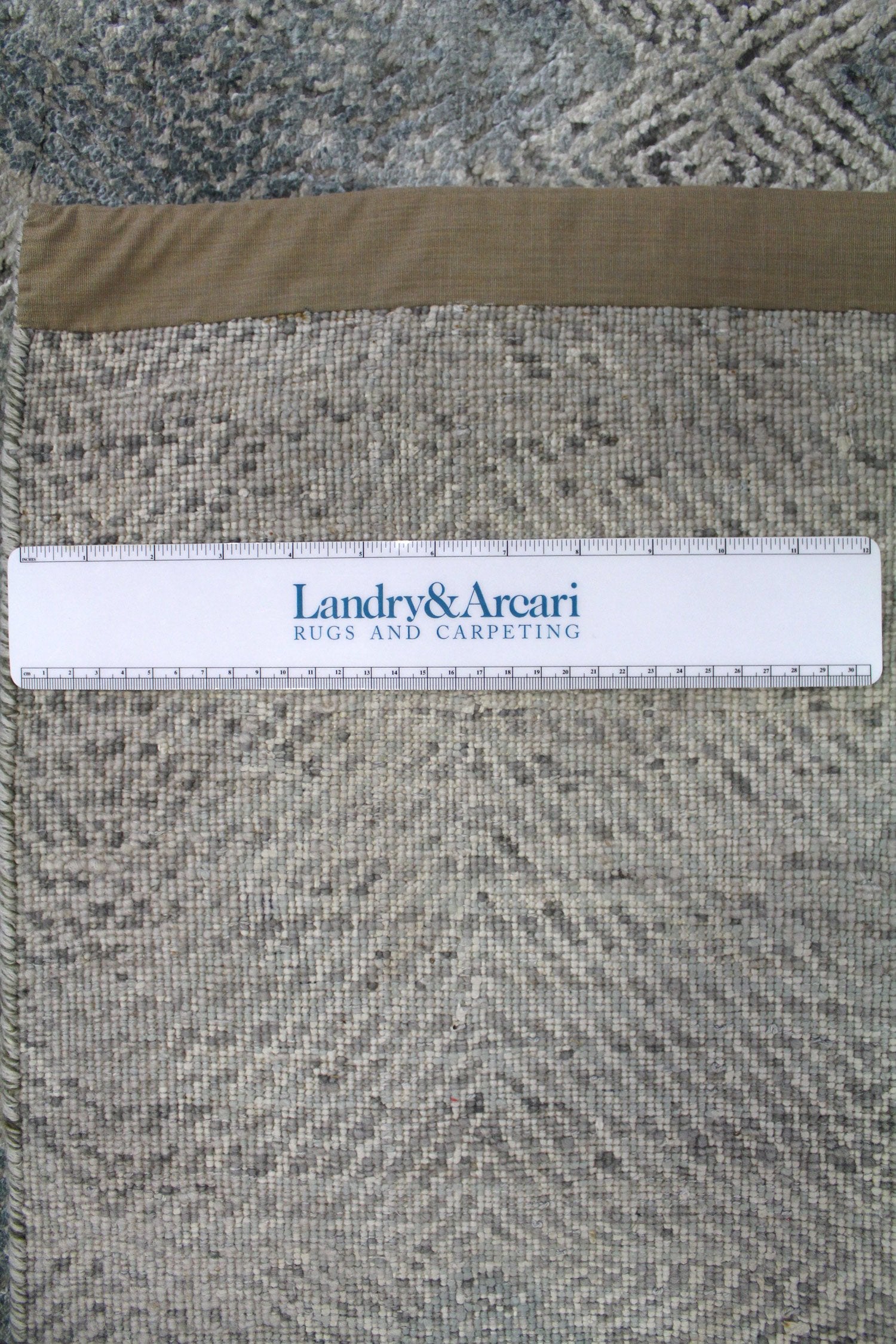 Woven Diamond Handwoven Contemporary Rug | Landry & Arcari