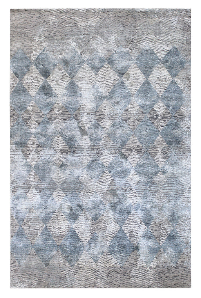 Woven Diamond Handwoven Contemporary Rug | Landry & Arcari