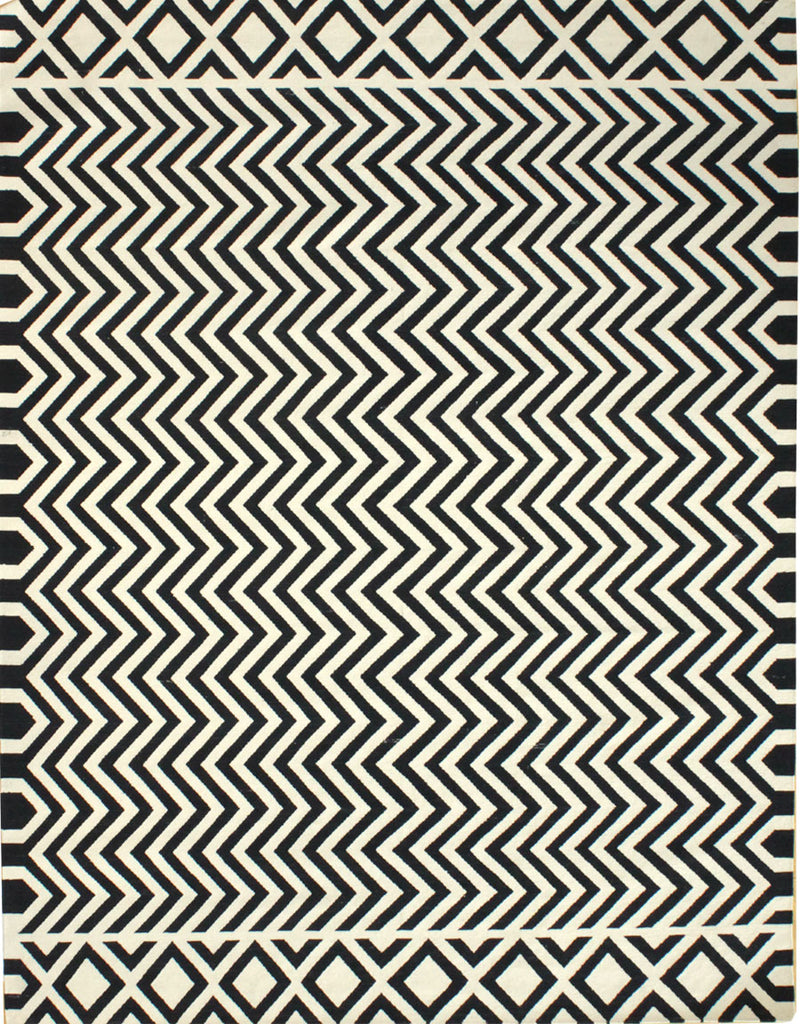 Zigzag Handwoven Contemporary Rug | Landry & Arcari