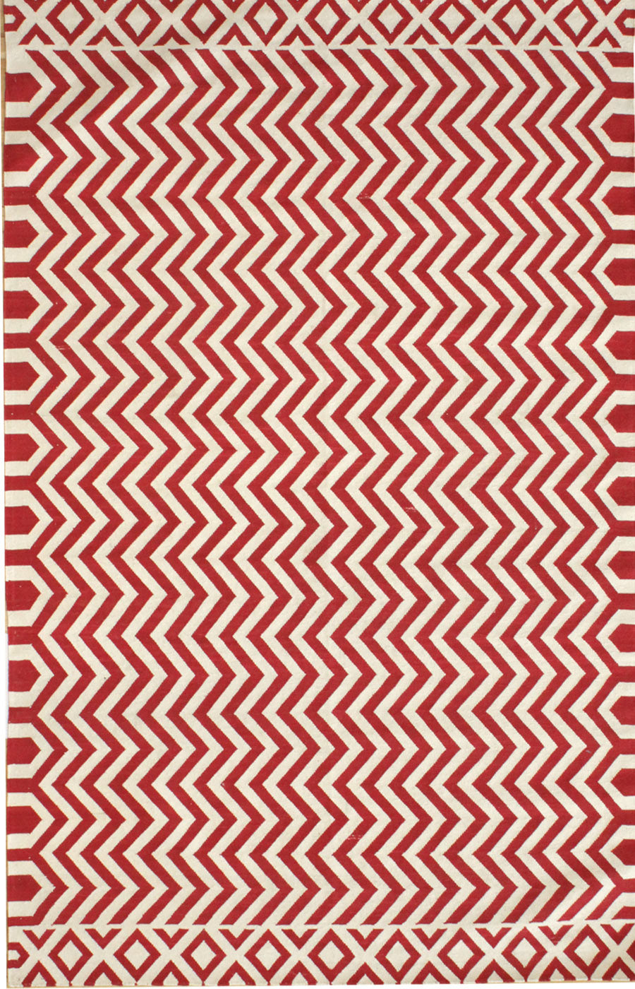 Zigzag Handwoven Contemporary Rug | Landry & Arcari