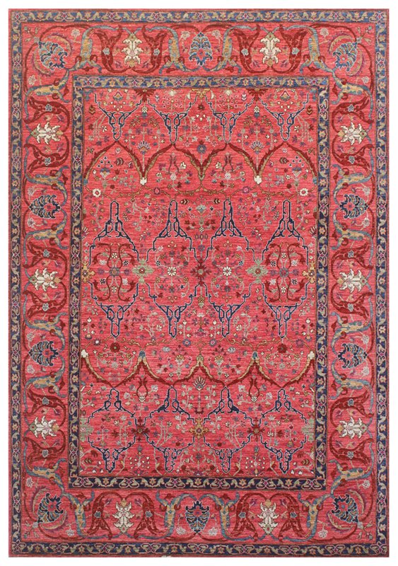 Arabesque Handwoven Traditional Rug | Landry & Arcari