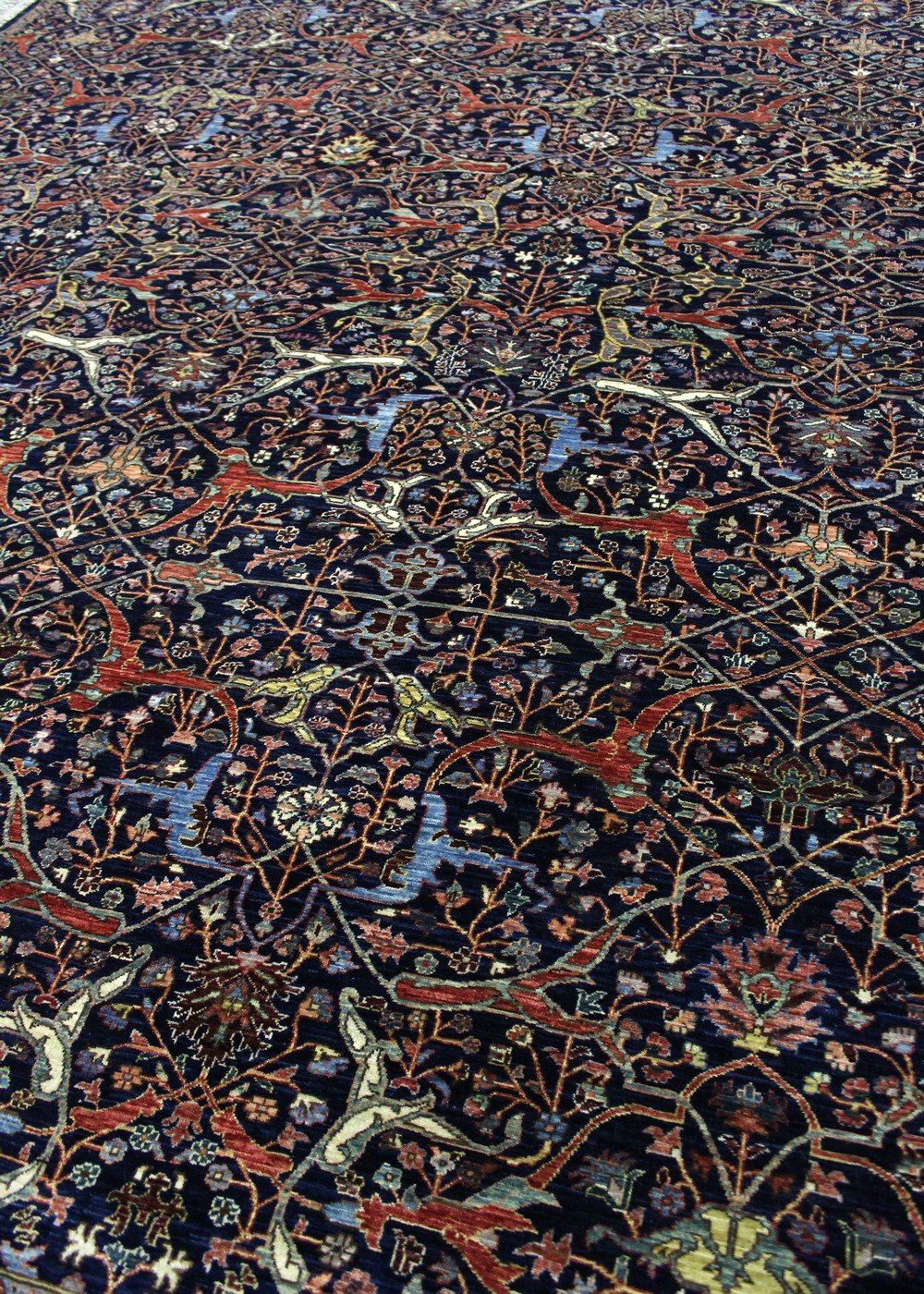 Arabesque Handwoven Traditional Rug | Landry & Arcari