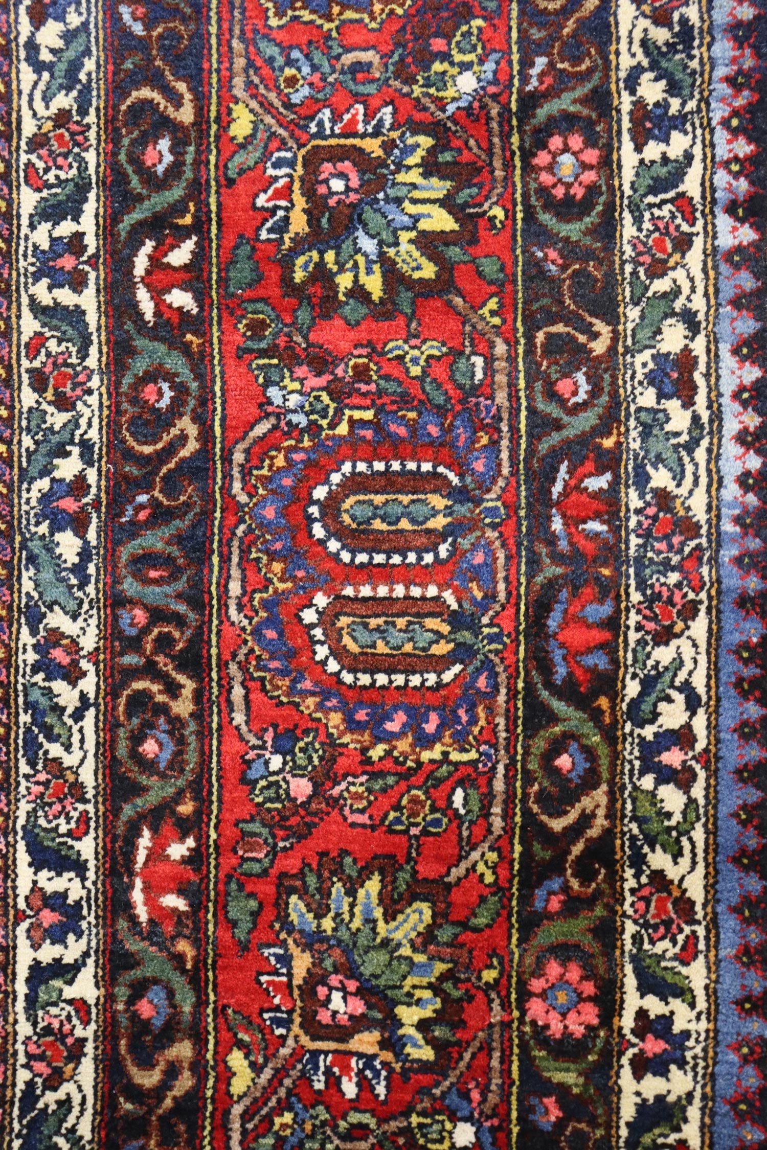 Antique Bakhtiari Handwoven Traditional Rug | Landry & Arcari