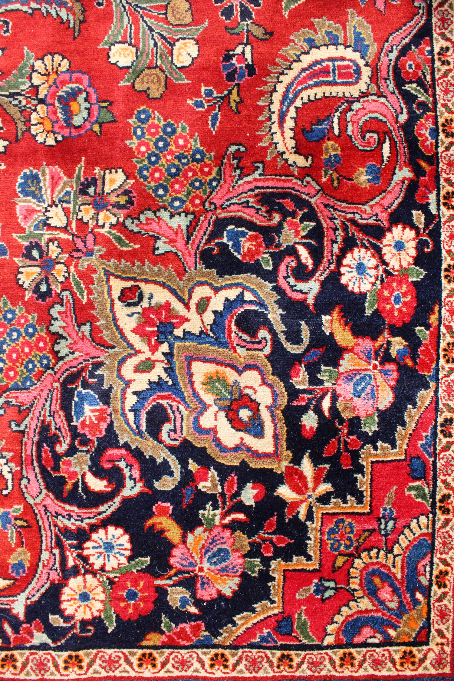 Antique Ekbatan Handwoven Traditional Rug | Landry & Arcari