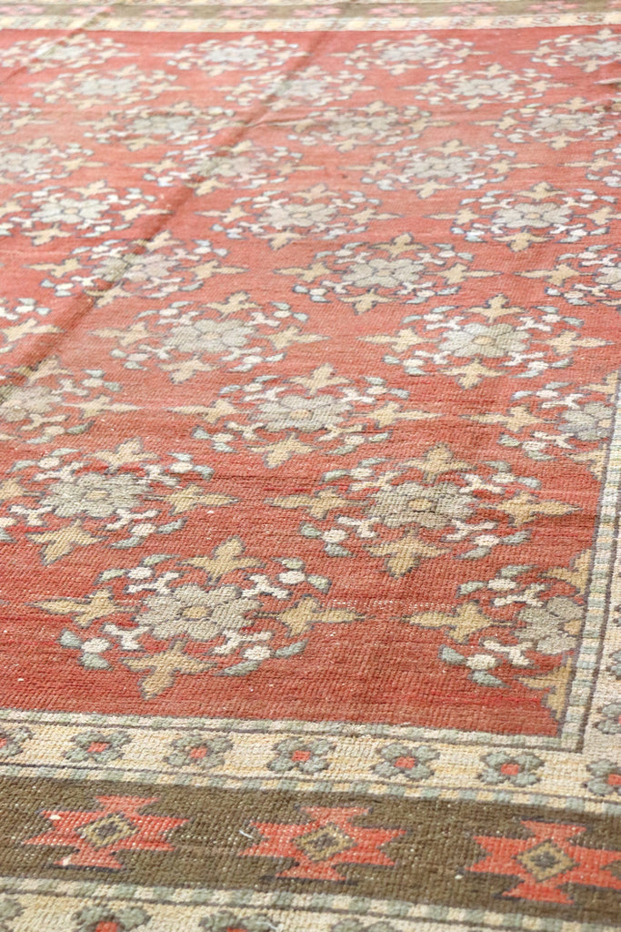 Vintage European Handwoven Traditional Rug | Landry & Arcari