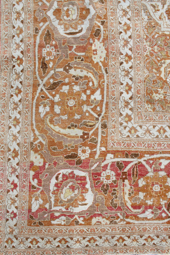 Vintage Haji Jalili Tabriz Handwoven Traditional Rug | Landry & Arcari