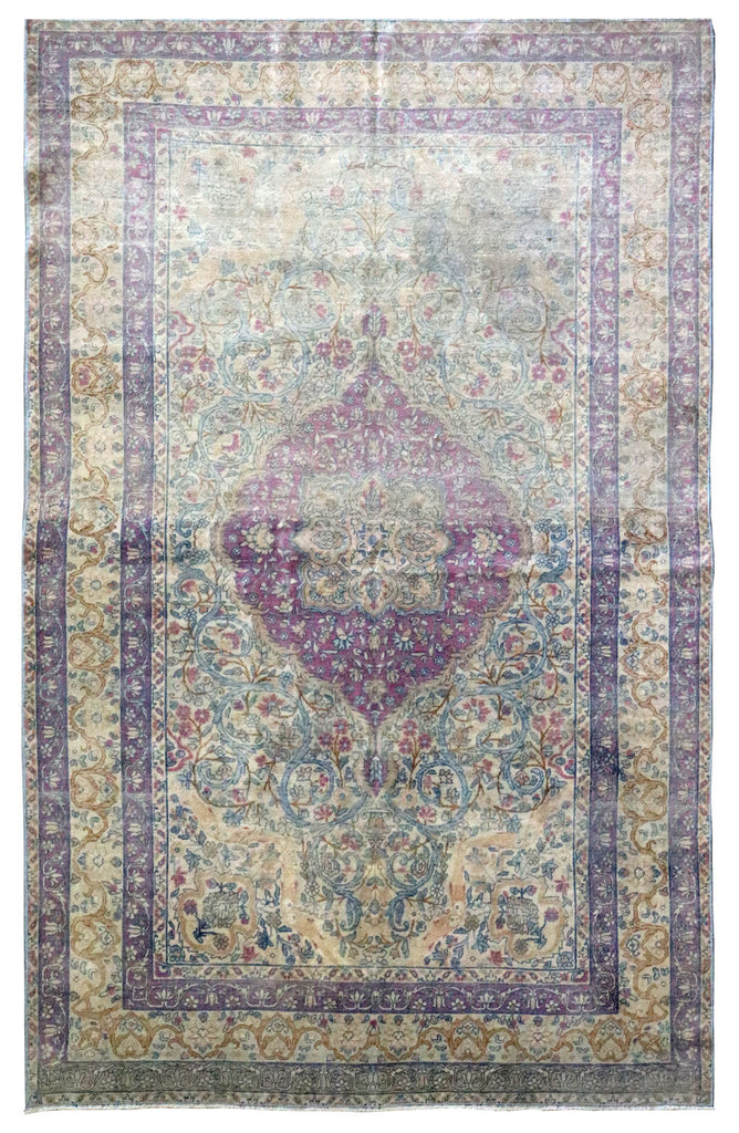 Vintage Isphahan Handwoven Traditional Rug | Landry & Arcari