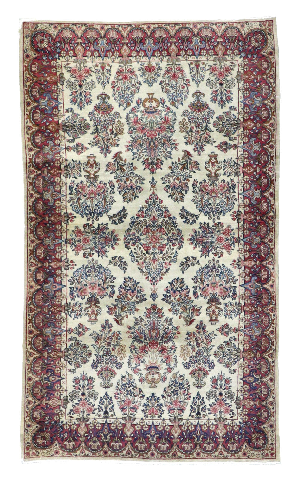 Antique Kerman Handwoven Traditional Rug | Landry & Arcari