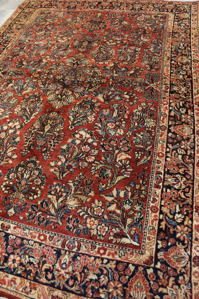 Antique Sarouk Handwoven Traditional Rug | Landry & Arcari