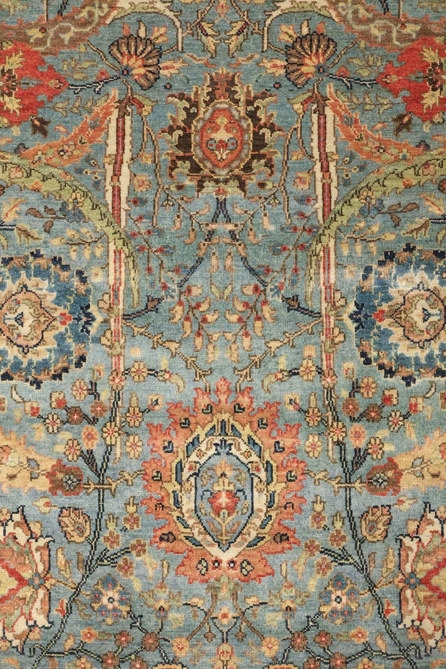 Sickle Leaf Handwoven Traditional Rug | Landry & Arcari – Landry ...