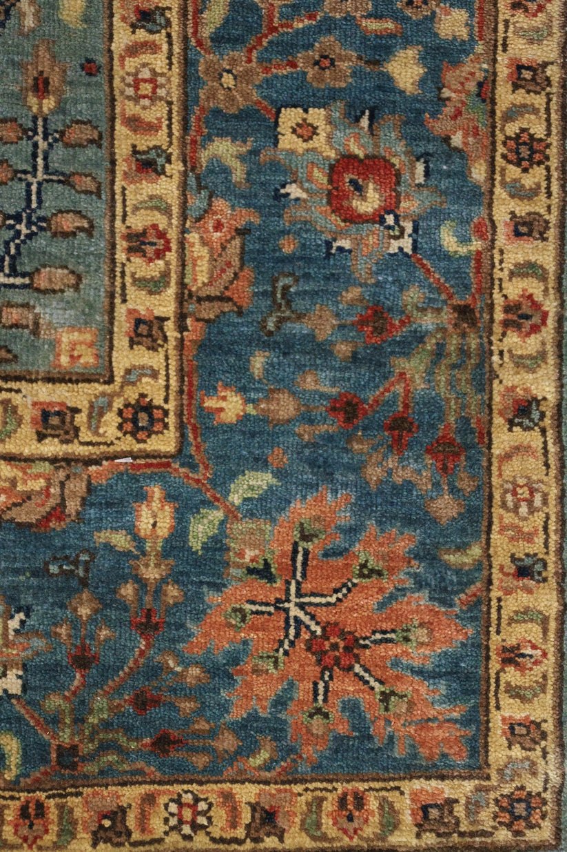 Sickle Leaf Handwoven Traditional Rug | Landry & Arcari – Landry ...