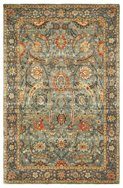 Sickle Leaf Handwoven Traditional Rug | Landry & Arcari – Landry ...