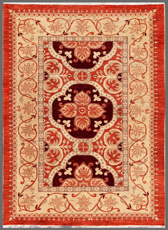 Spanish Handwoven Traditional Rug | Landry & Arcari