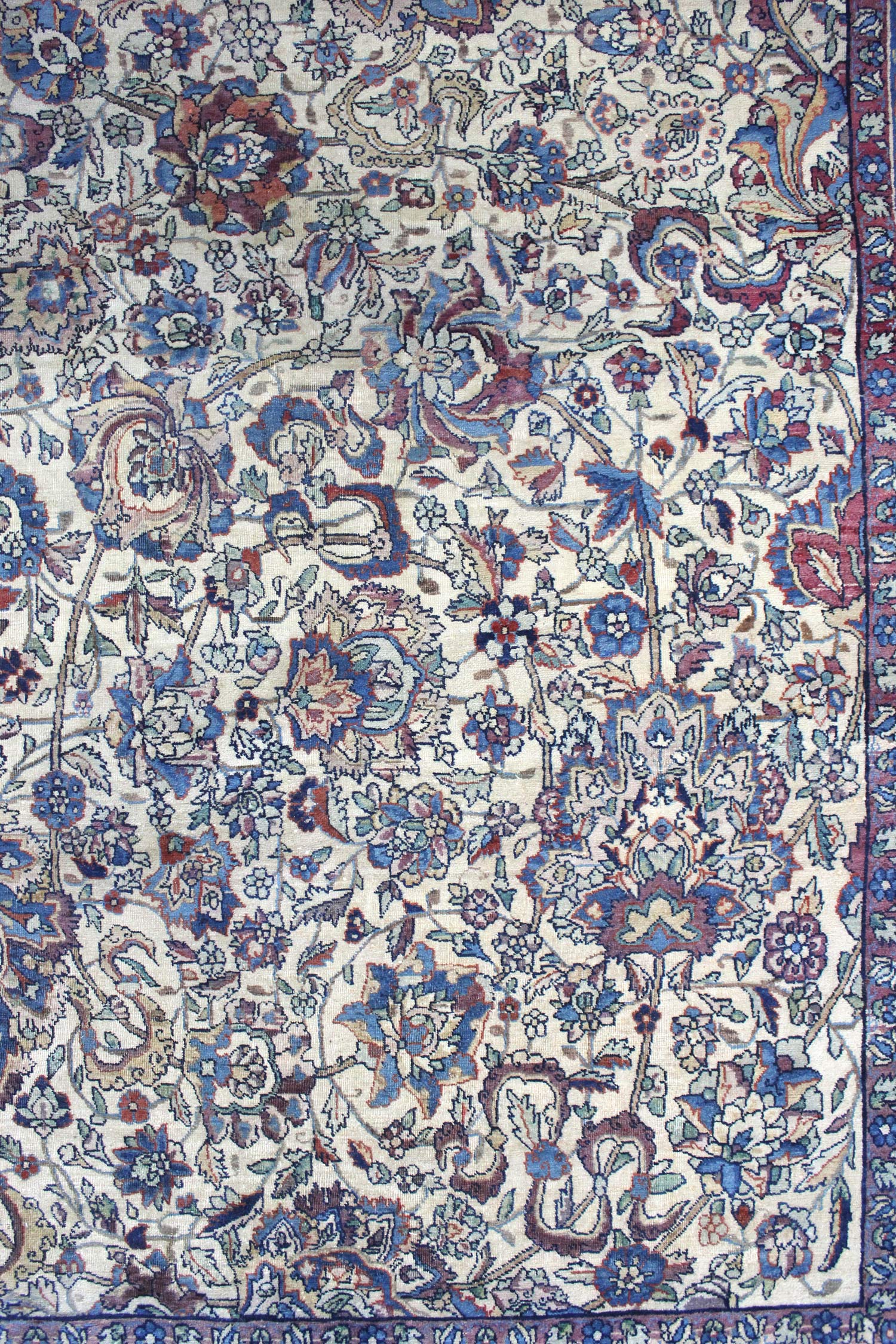 Antique Yezd Handwoven Traditional Rug | Landry & Arcari