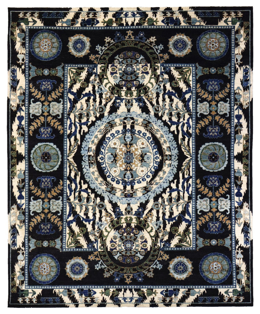 Batik Handwoven Transitional Rug | Landry & Arcari