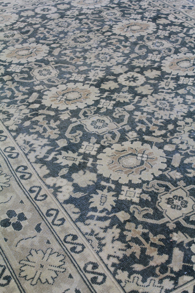 Vintage Bulgarian Mahal Handwoven Transitional Rug | Landry & Arcari