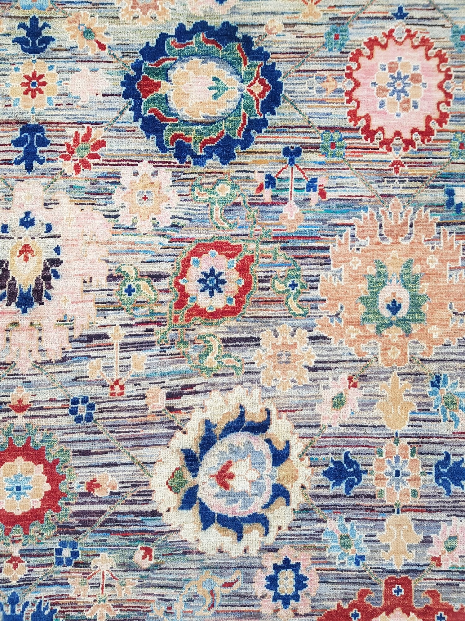 Harshang Handwoven Transitional Rug | Landry & Arcari