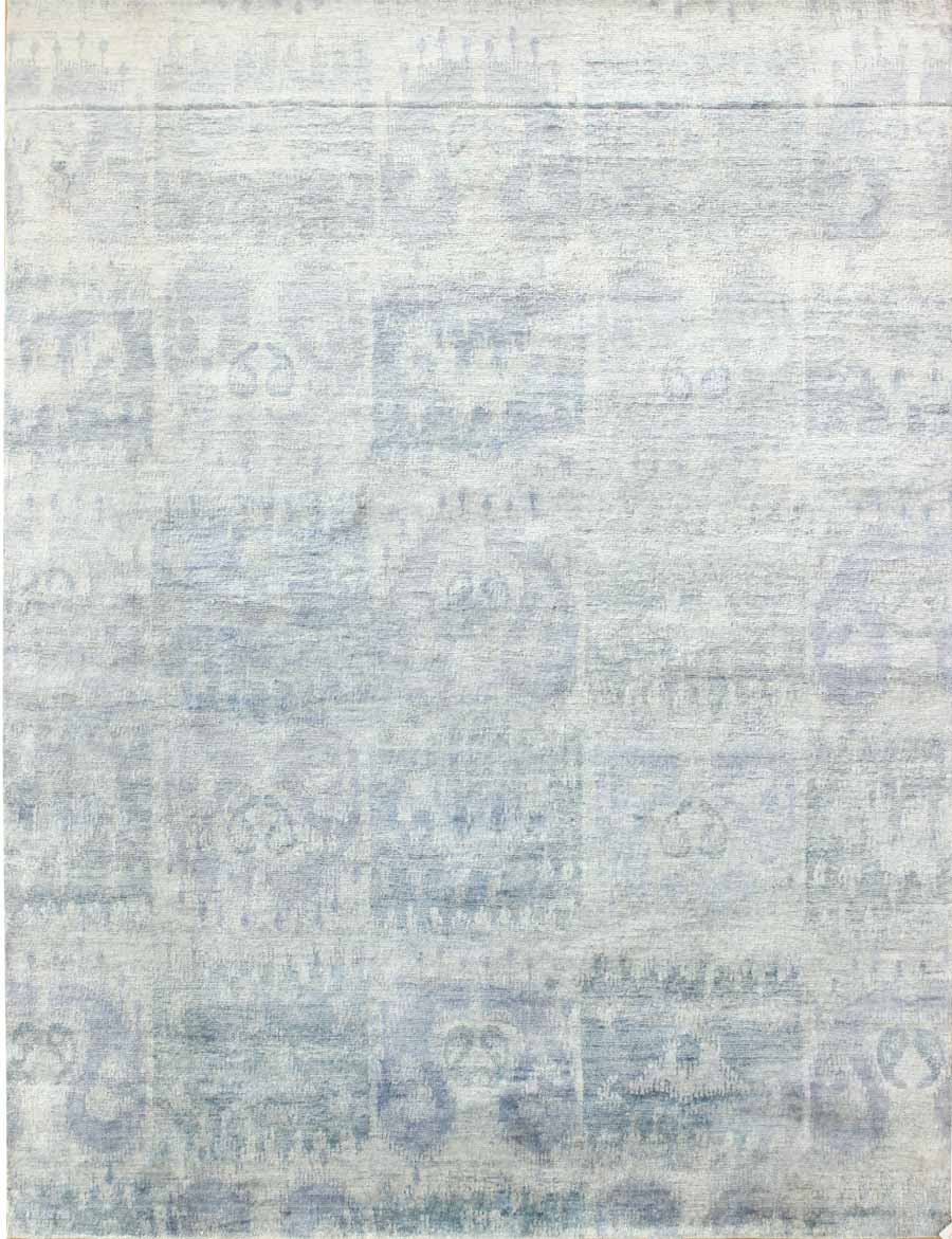 Ikat Handwoven Transitional Rug | Landry & Arcari