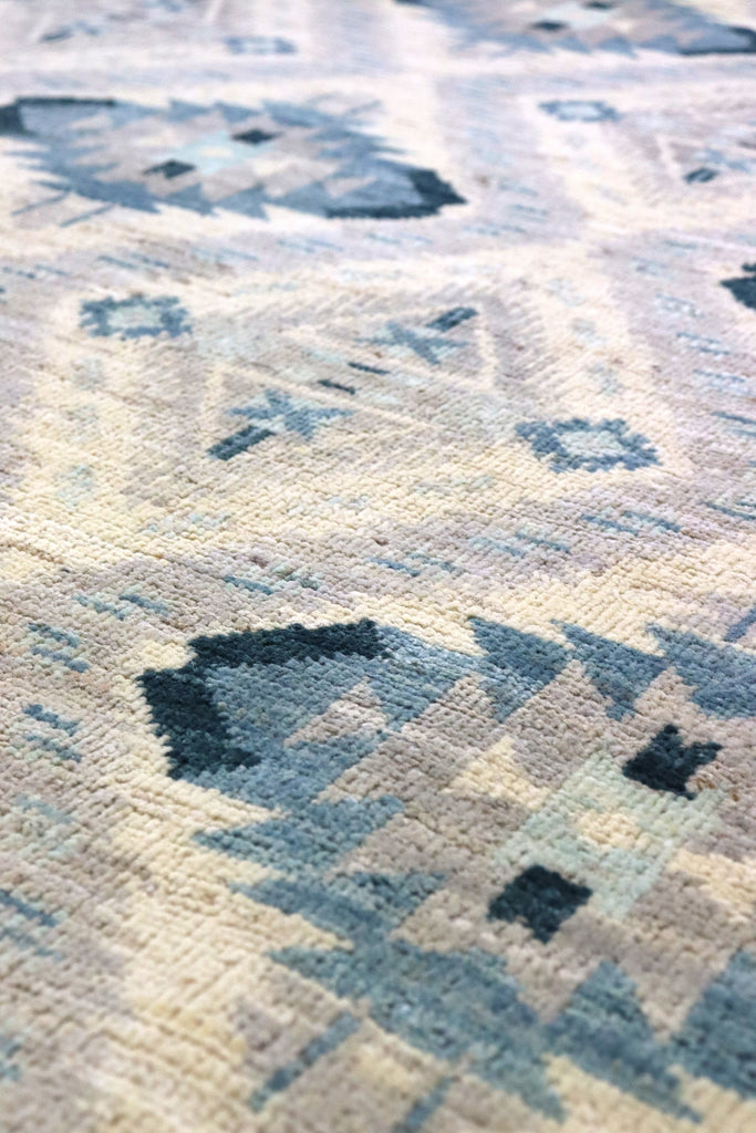 Ikat Handwoven Transitional Rug | Landry & Arcari