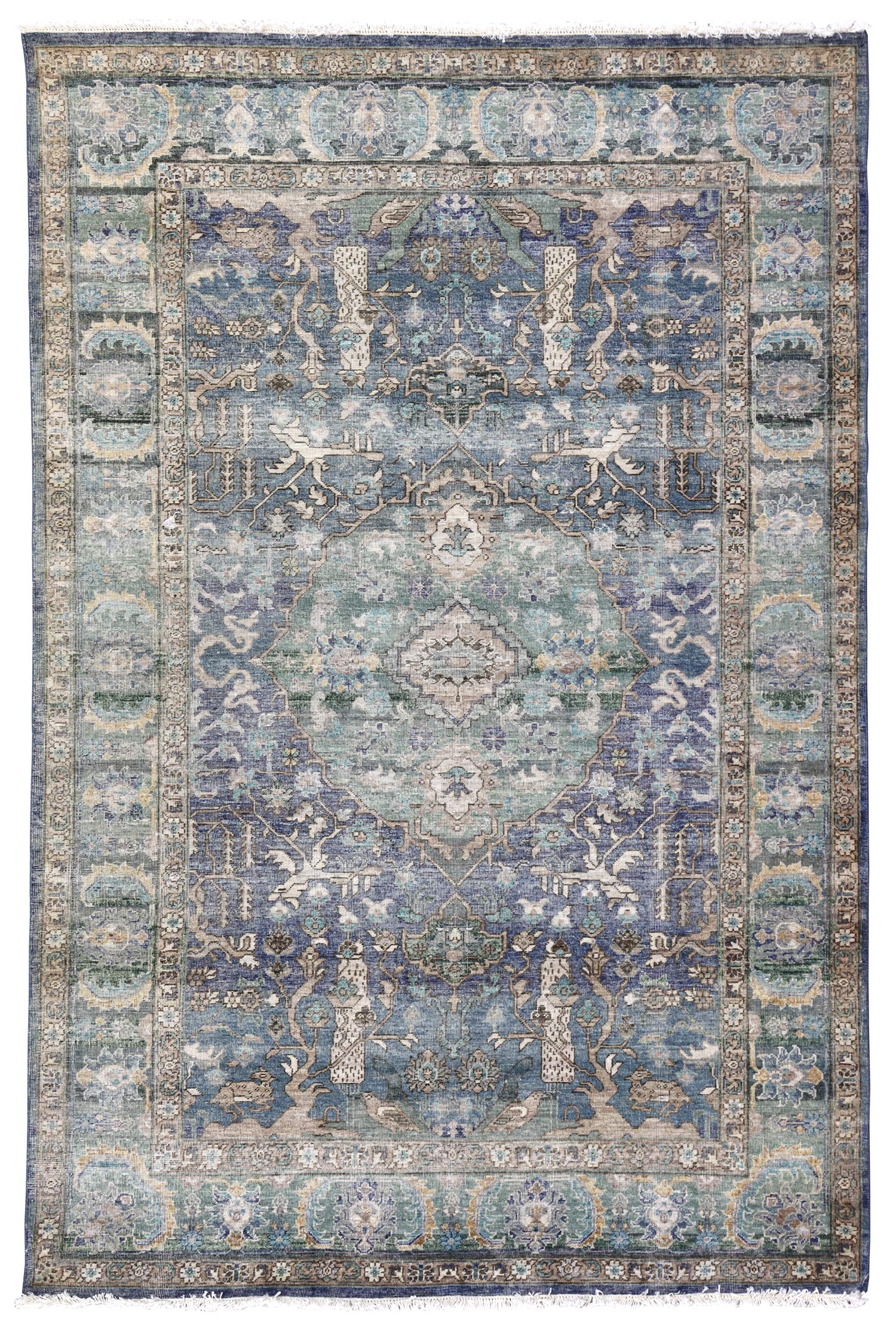 Laristan Handwoven Transitional Rug | Landry & Arcari