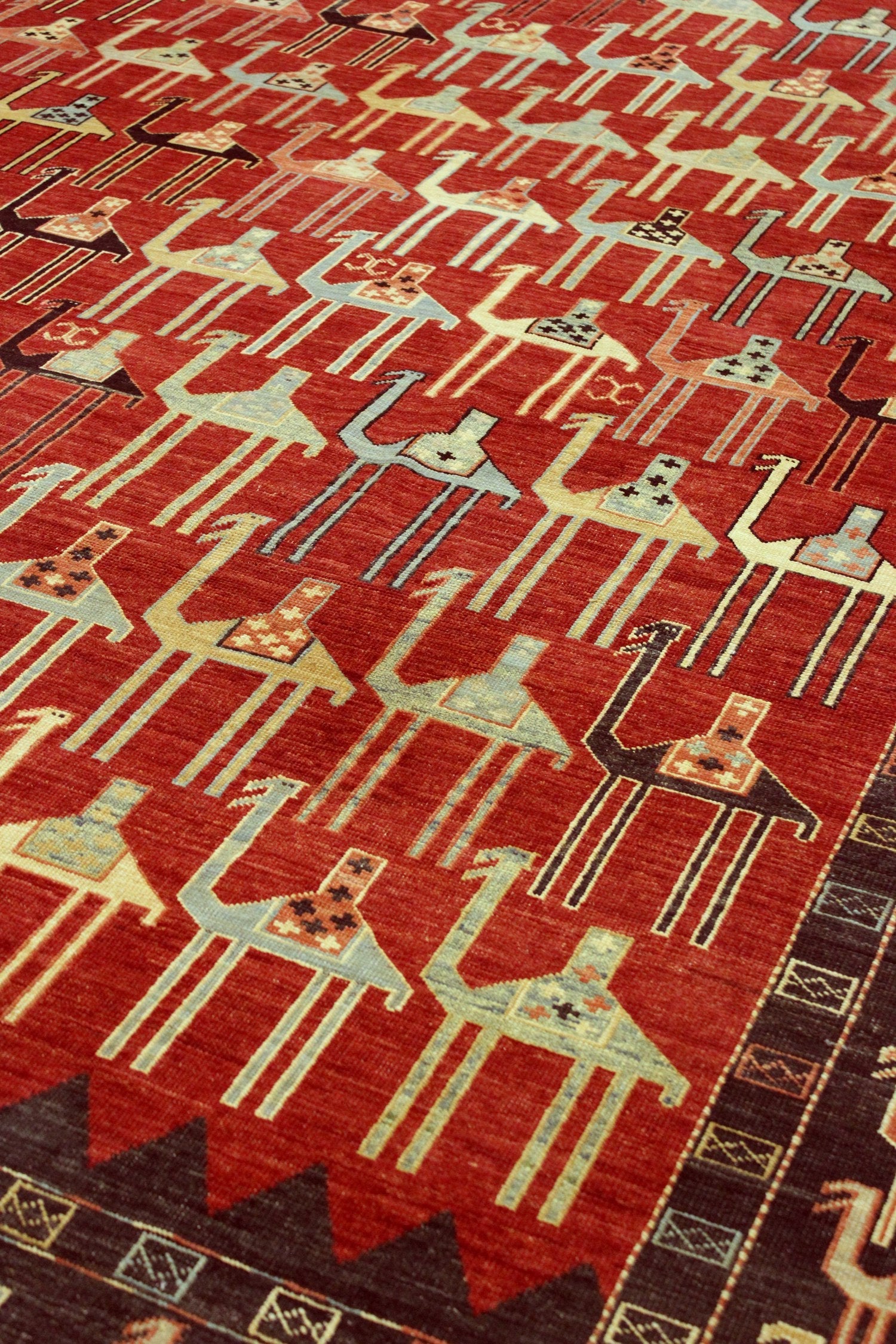 Camel Handwoven Tribal Rug | Landry & Arcari