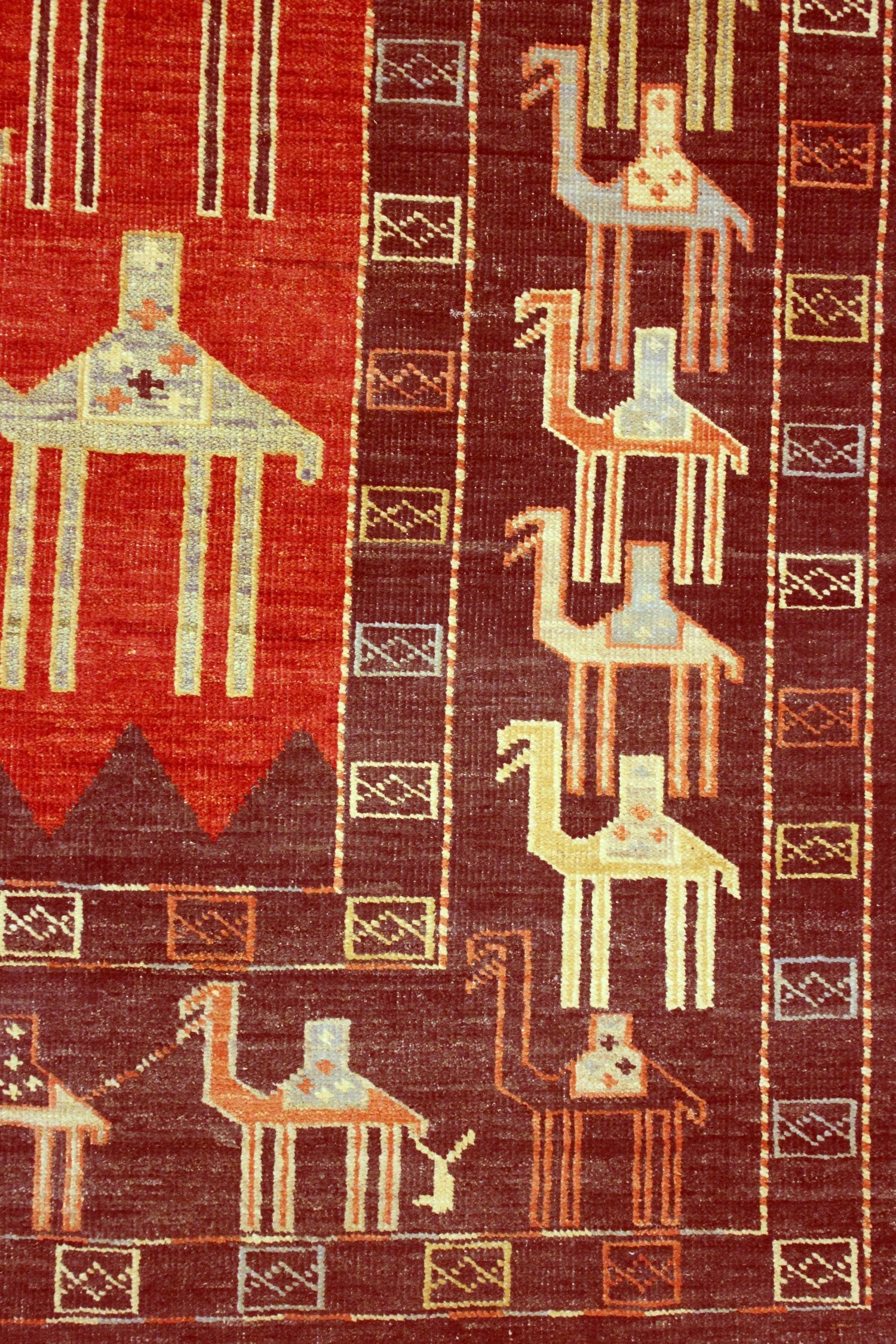 Camel Handwoven Tribal Rug | Landry & Arcari