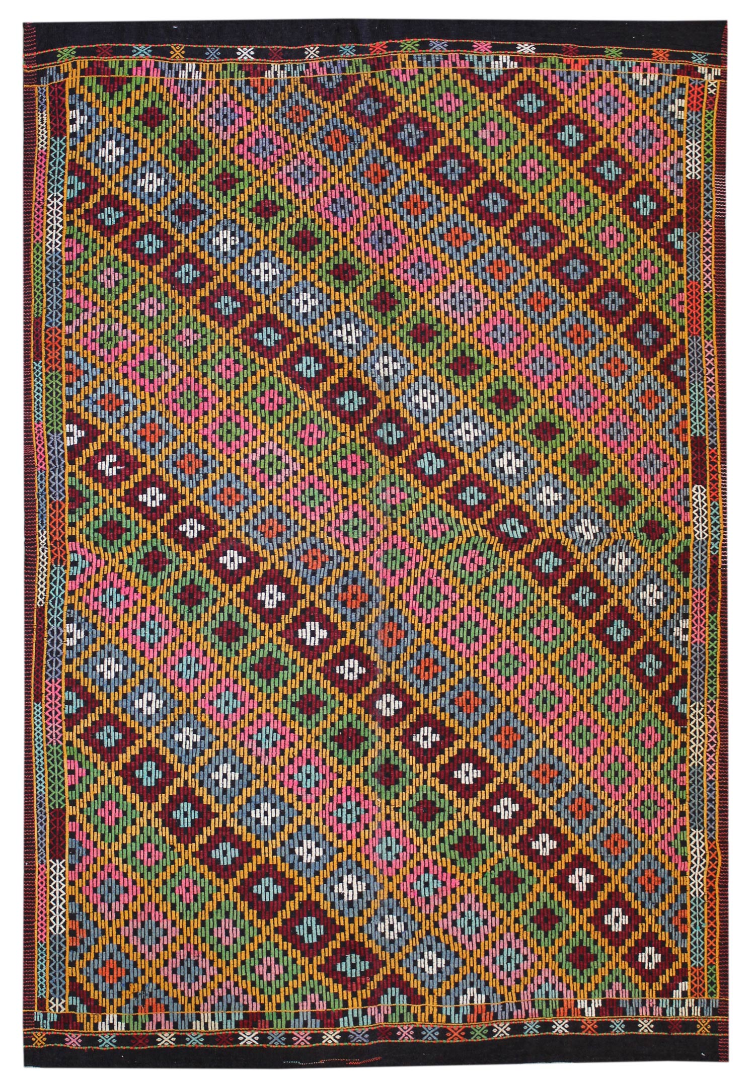 Vintage Jijim Handwoven Tribal Rug | Landry & Arcari